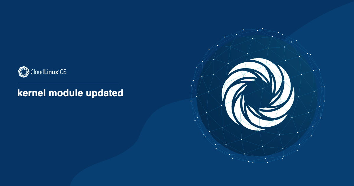 The kmod-lve package updated